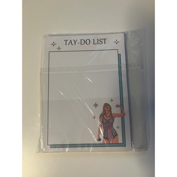 Office | Taylor Swift Inspired Taydo List Notepad With Sparkle Design ...